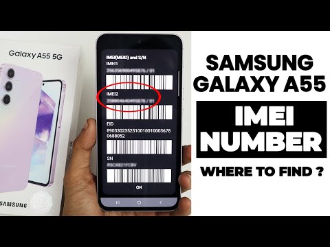 How to Find IMEI Number In Samsung A35/A55 5G