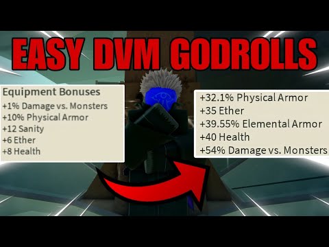 How TO Get PERFECT PVE Godrolls (DVM or HP kits) | Deepwoken