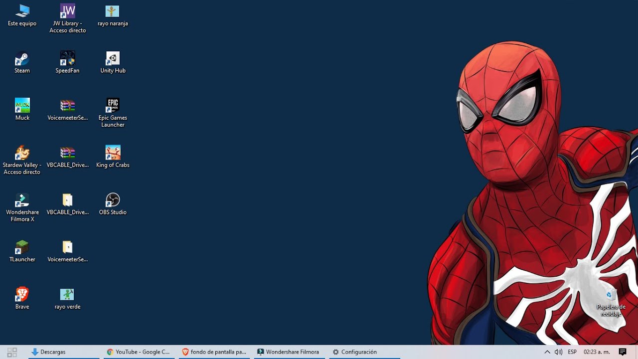 How do I change the wallpaper on my computer or laptop?