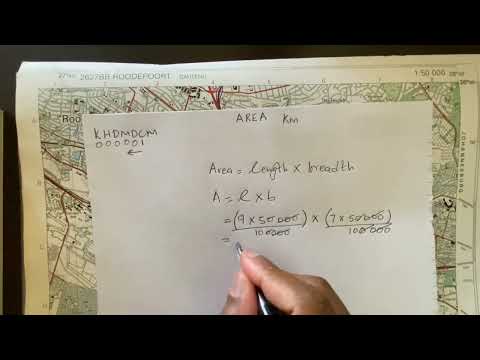 Geography Mapwork: How to calculate Area on a map