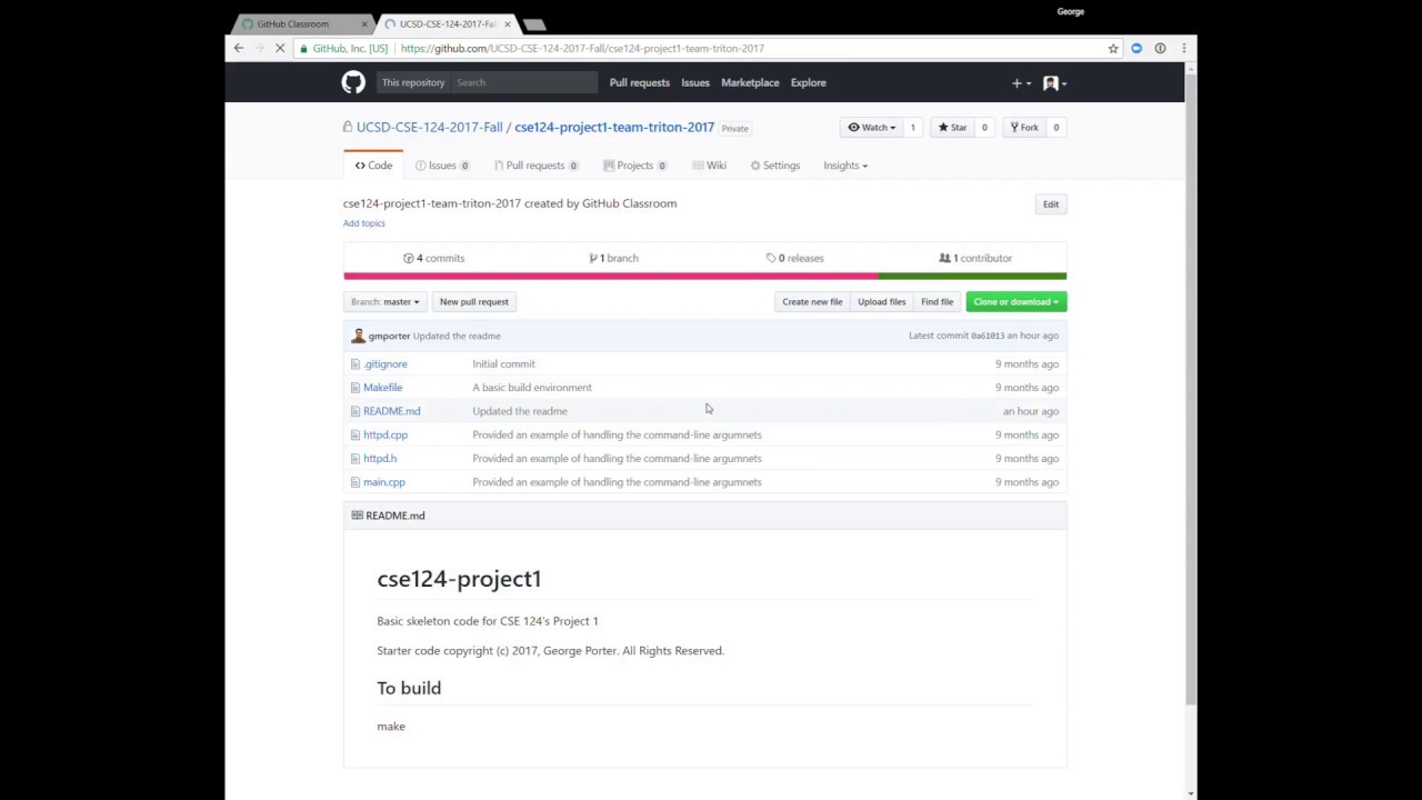 Working with GitHub Classroom teams