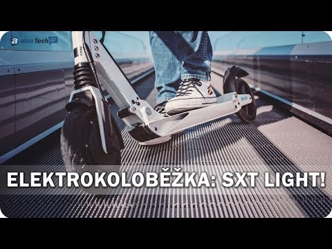 SXT Light: Úsporná elektrokoloběžka nejen do města! - AlzaTech #589