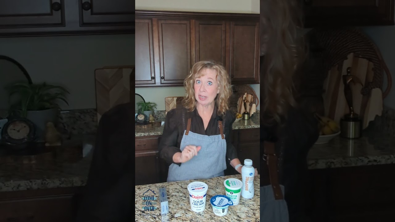 Substitute THESE for cream cheese in recipes! #shorts #shortvideo