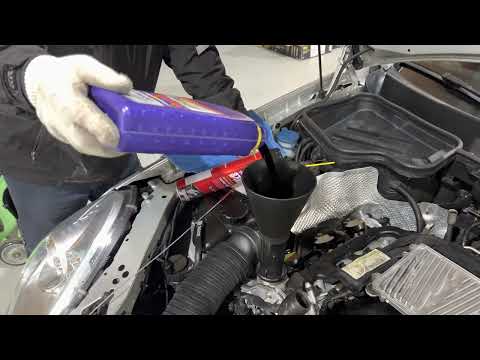 Royal Purple engine oil color.