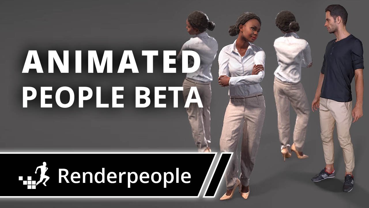 Renderpeople - Animated People Beta