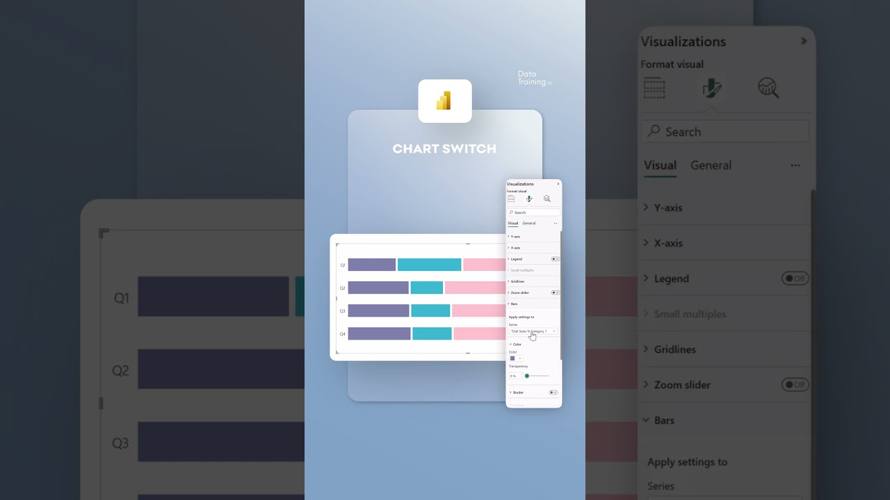 Power BI Tips: Switch Between Absolute and Percentage Views Fast