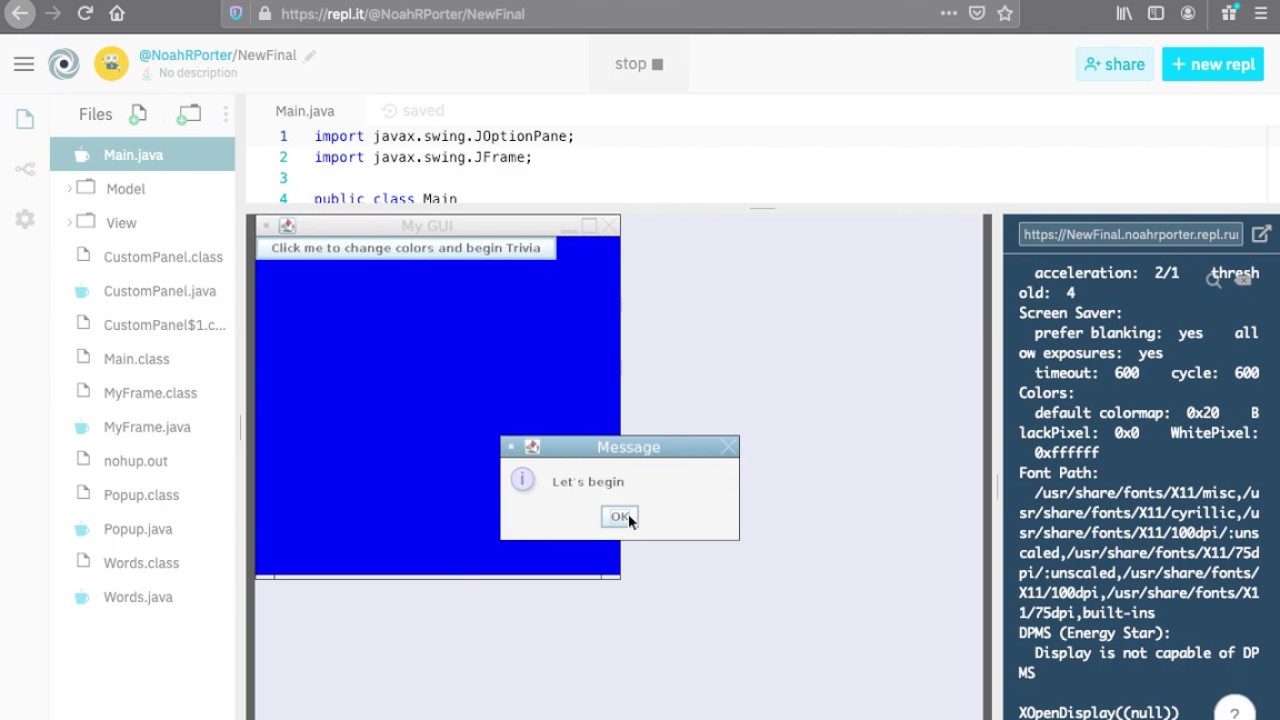 Final Java Presentation