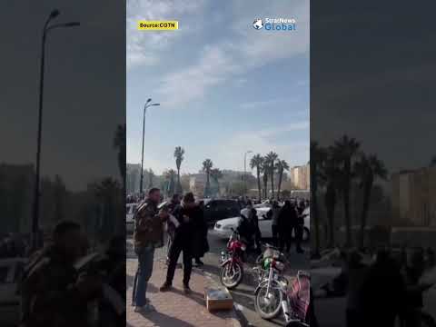 #Syrian rebels enter #Damascus | #shorts #syria #syrianrebels