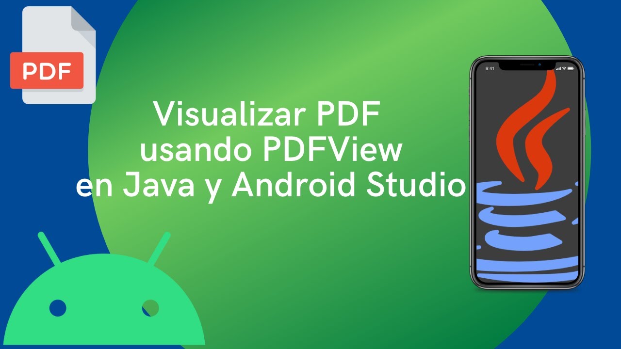 Visualizar PDF usando PDFView en Java y Android Studio