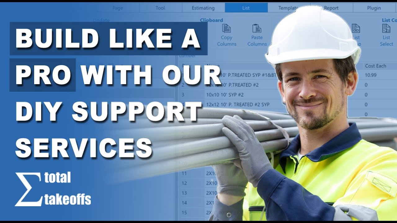 Estimating Services for DIY & Owner Builder projects