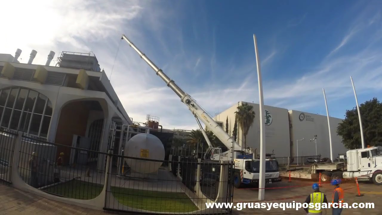 ⇨ Videos de proyectos con Grúas Industriales ≫ Grúas y Equipos García