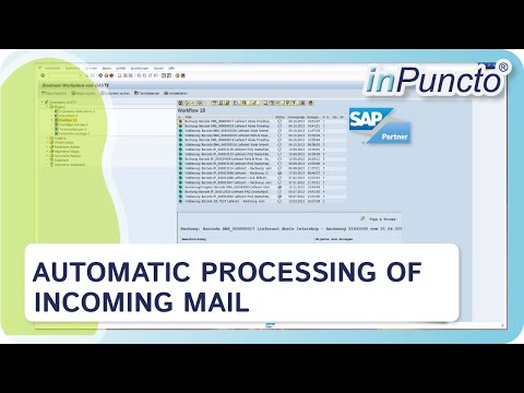 Automatic processing of incoming mail