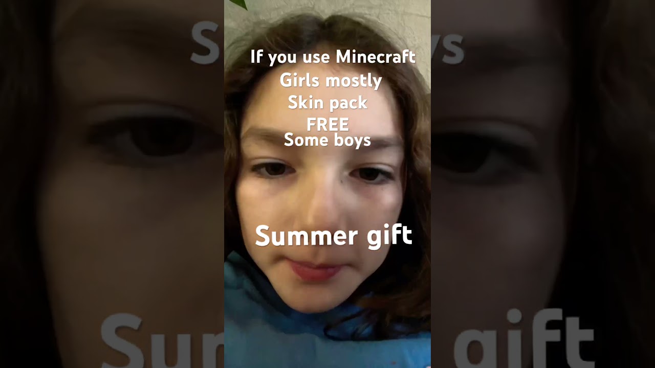Summer gift#minecraft#free#skinpack#cool