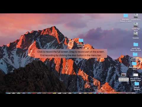 Mac Screen Recording With QuickTime Player