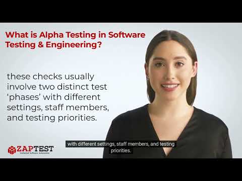 What is Alpha Testing in Software Testing & Engineering
