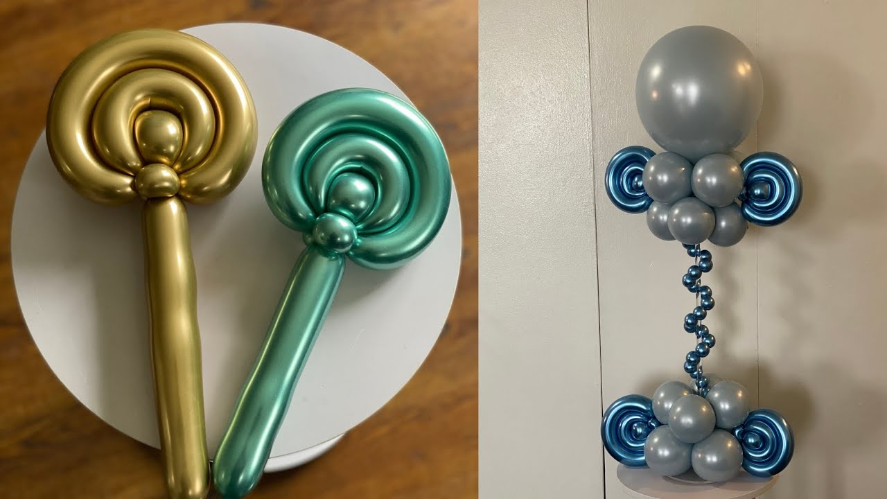 Balloon Lollipop & Centerpiece | Live Replay