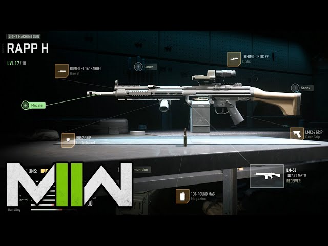 Best loadout for RAPP H in Modern Warfare 2