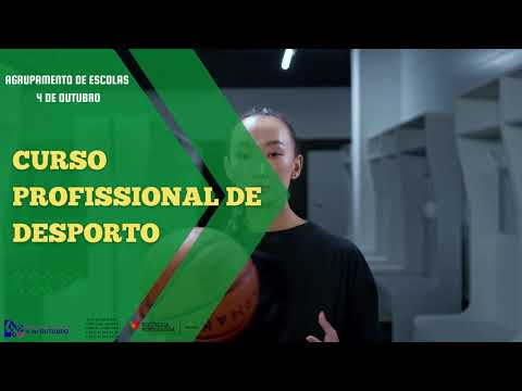 Curso Profissional Técnico/a de Desporto (PDP) ⚽️