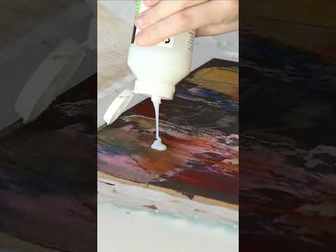 Collage - acrylic painting techniques