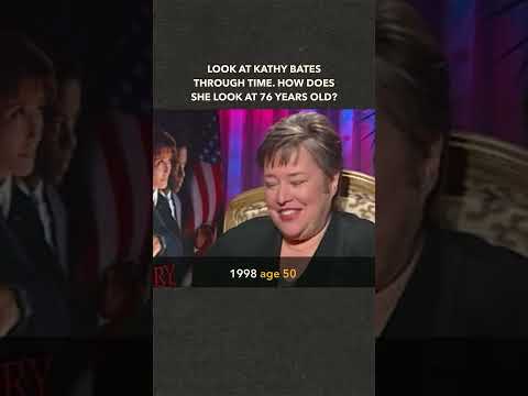 Look at Kathy Bates through time! #celebrities #transition #KathyBates #age #actor