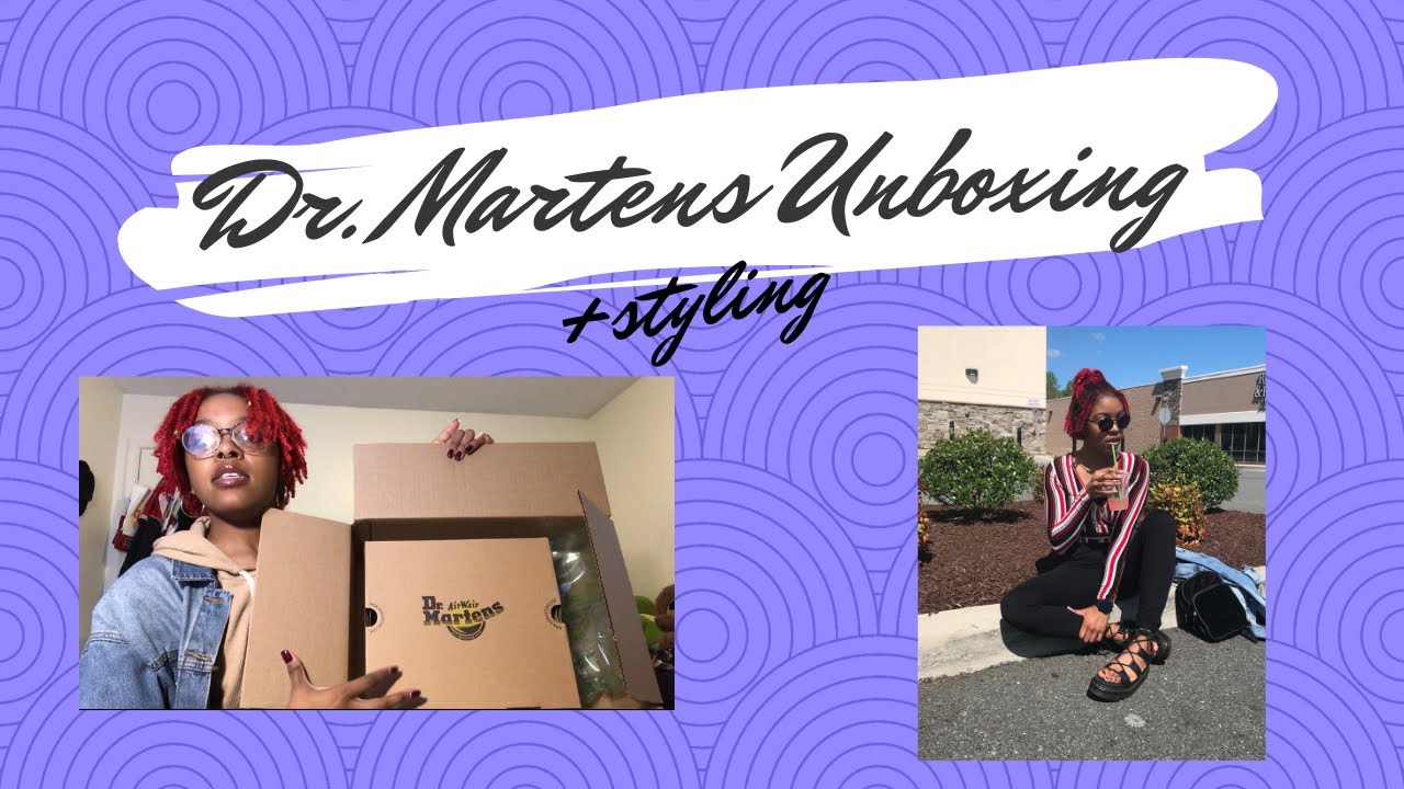 Dr. Martens Sandal Unboxing + Styling | Shelynn D