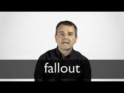 FALLOUT definition and meaning | Collins English Dictionary
