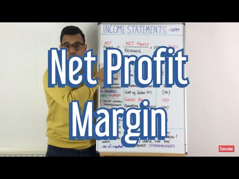 Net Profit Margin (aka Profit for the Year Margin - same thing!!)