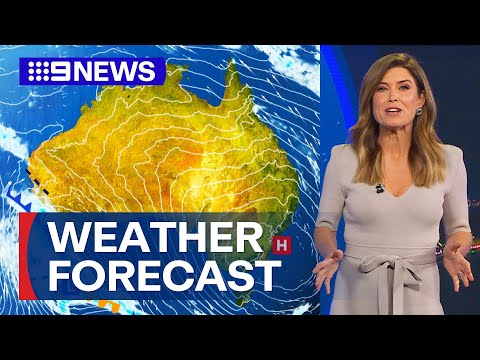 Australia Weather Update: Storms set for WA and coastal showers to hit Queensland | 9 News Australia
