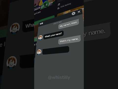 Watt Is Your Name ๐ // Roblox Meme #roblox #robloxmemes #robloxedit