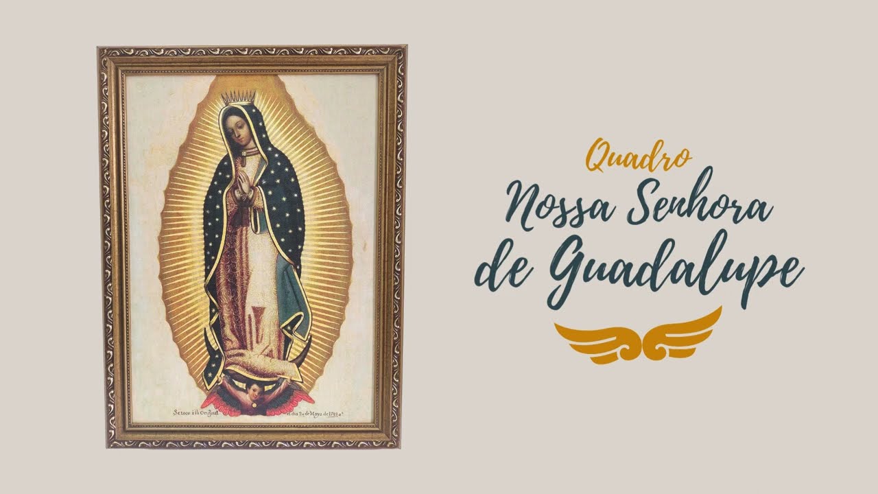 Quadro Nossa Senhora de Guadalupe #nossasenhoradeguadalupe #art