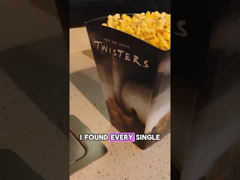 Twisters Popcorn Buckets At Your Movie Theater #popcornbucket #twisters #shorts