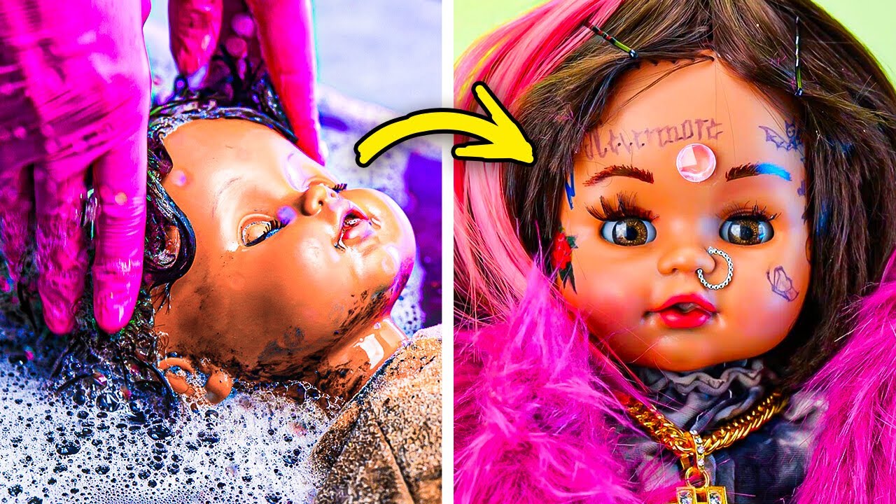 Masterpiece Makeovers: Dolls Reimagined Like Never Before! 🎨✨