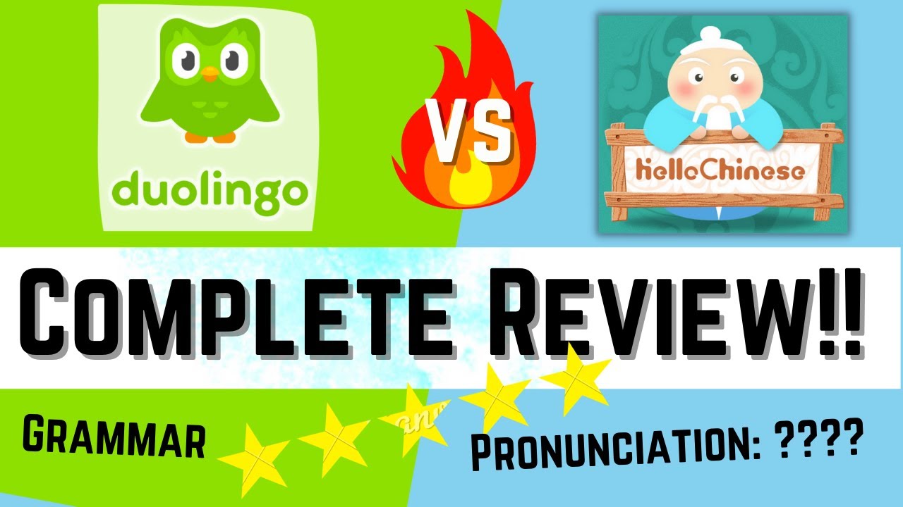 Duolingo vs HelloChinese | Shockingly Good Free Chinese Learning Apps -  Full Review and Ratings