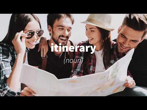 Travel English Vocabulary - itinerary