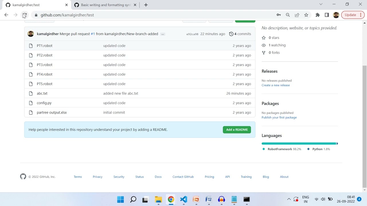 #16 - Git & Github | Github Markdown syntax