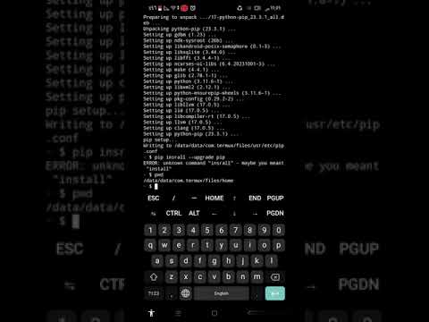 تثبيت اداه pyphisher على التريمكس