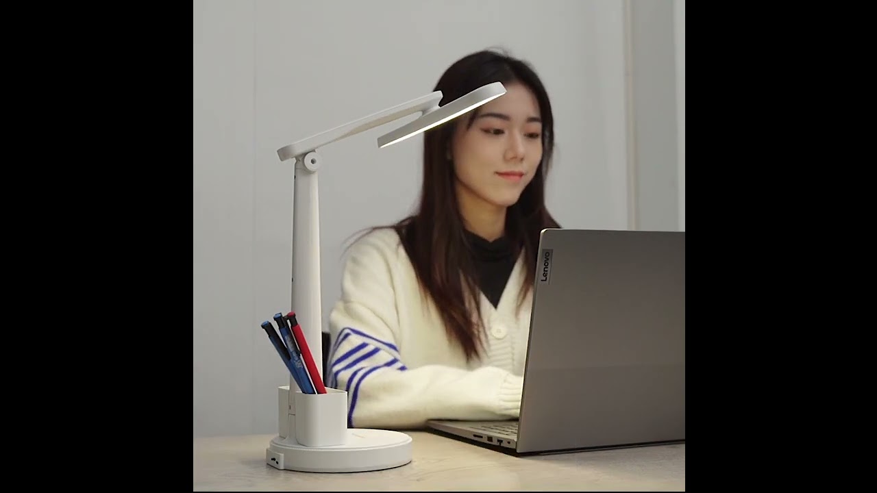 Lámpara Led De Escritorio Ajustable Con Carga Usb De 3200mah