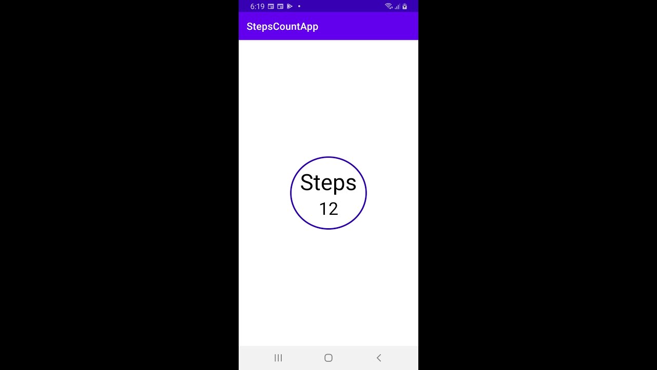 Android Step Counting Application in kotlin