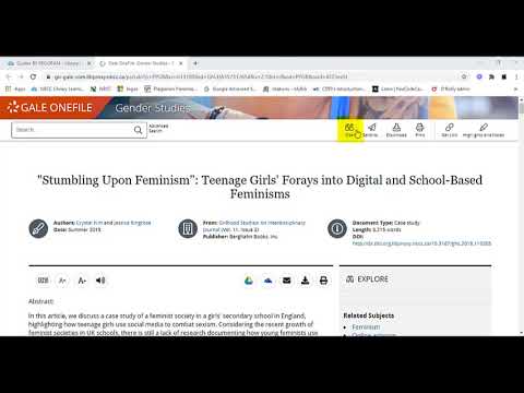 How to Format your Citations