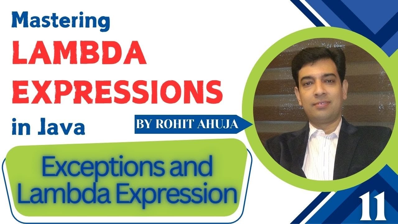 Example 7: Exceptions and Lambda Expression