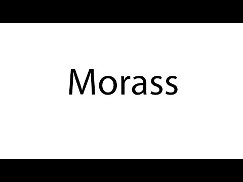 English vocabulary: MORASS