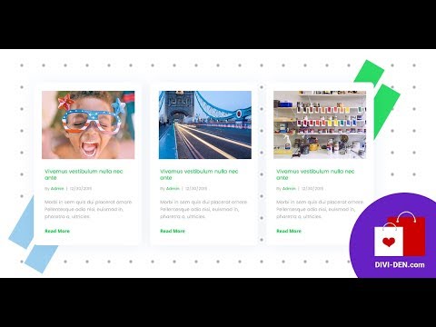Divi Blog Module - Day 3 - How To Install & Customise