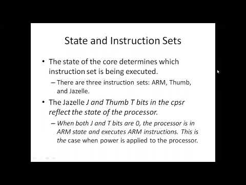 ARM state and conditional execution