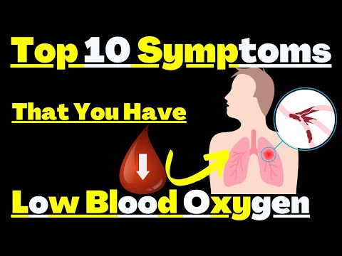 10 Warning Signs of LOW OXYGEN In Your BLOOD | Signs of Hypoxemia | Low BLOOD Oxygen
