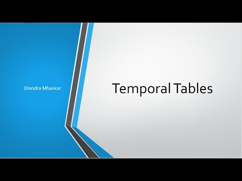 43. Temporal Table in SQL Server