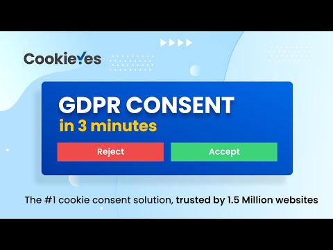 What is GDPR Consent? — CookieYes