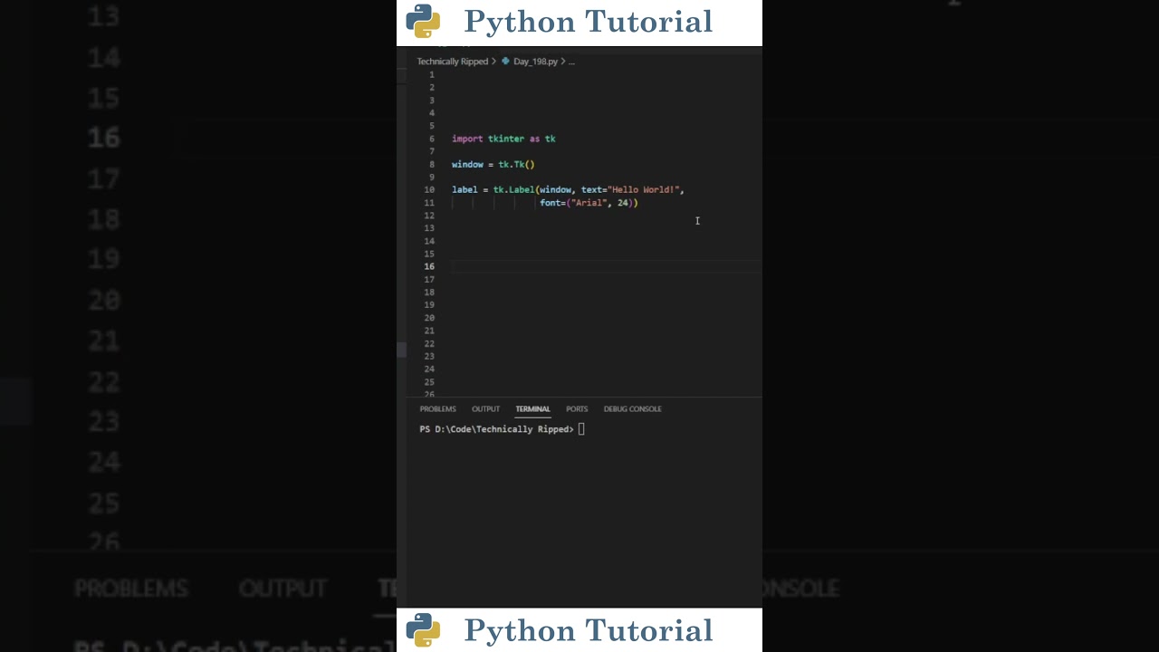 How To Create A GUI With Python | Python Tutorial