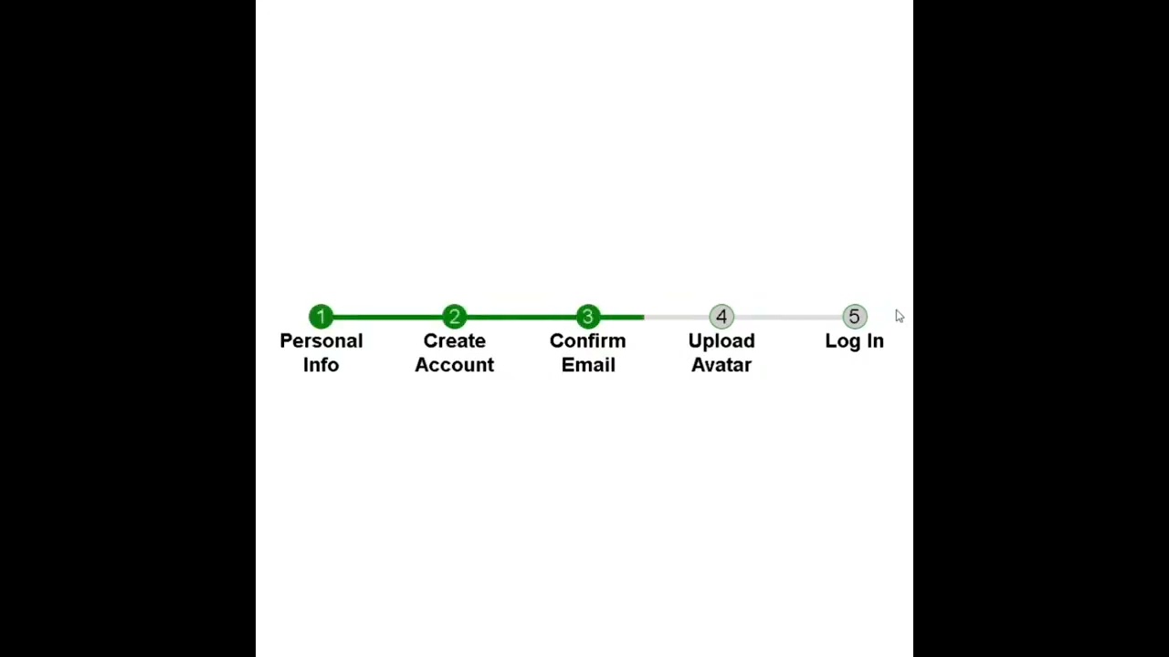 Custom Stepper For Upload,Download and Form using HTML,CSS and JavaScript #css #javascript#animation