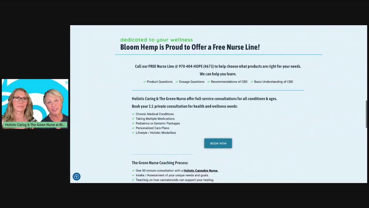 Bloom Hemp - Websiite Tour