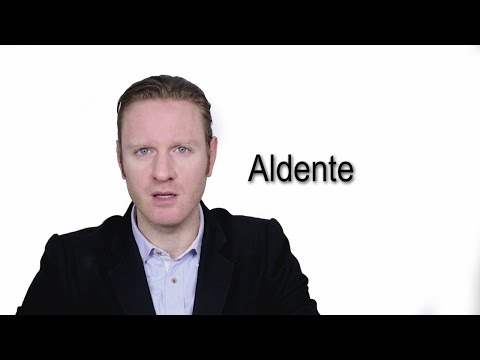 Aldente - Meaning | Pronunciation || Word Wor(l)d - Audio Video Dictionary